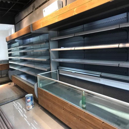 supermarket open display chiller vertical multideck cabinet freezer ...